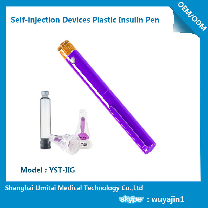 Manual Insulin Syringe Pen , Diabetic Needle Pen Multi Function Easy ...