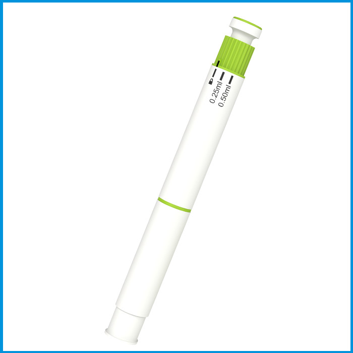 Customized Auto Injector Pen Compatible With 1ml Bd Prefilled Syringe